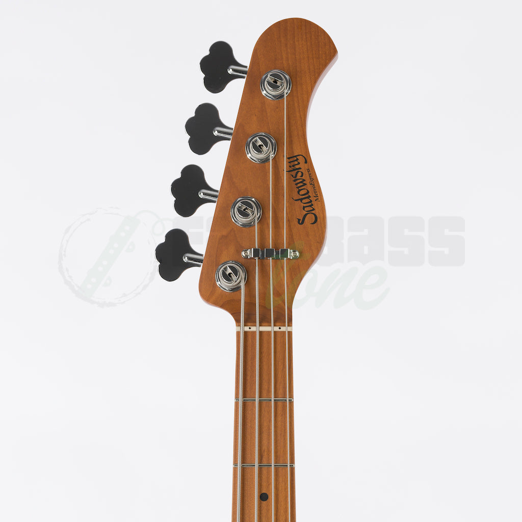 Sadowsky MetroExpress 21 Fret 4 String Hybrid PJ Bass® - Black / Maple