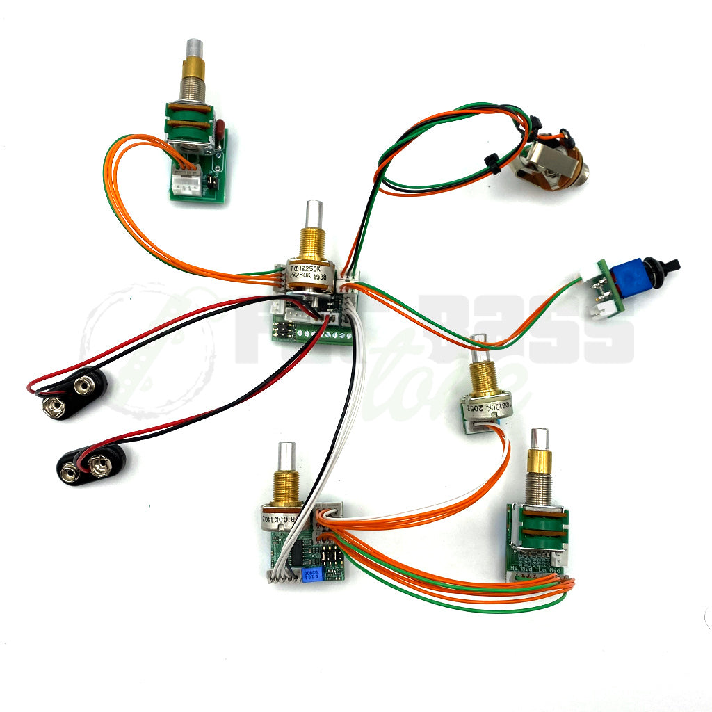 Fat Bass Tone - Bass Guitar Parts: Pickups, Preamps, Tuners, Bridges